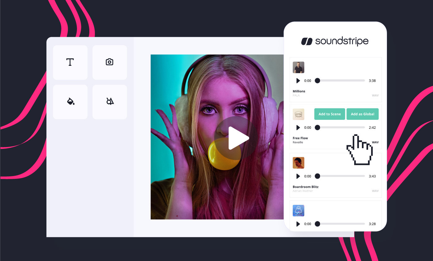 New Integration: Design Huddle Leverages Soundstripe API to Enhance Video Editing Experience